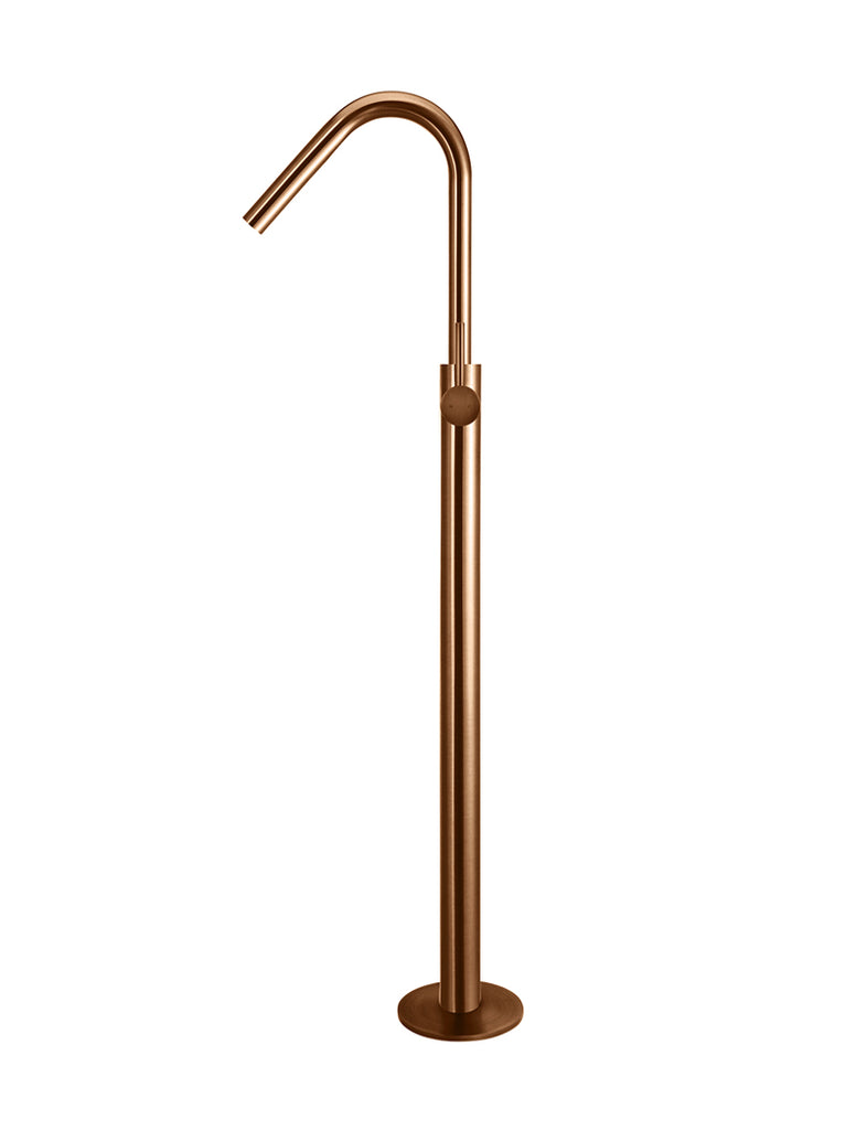 Round Freestanding Bath Spout and Hand Shower - Default Title (MB09 ...