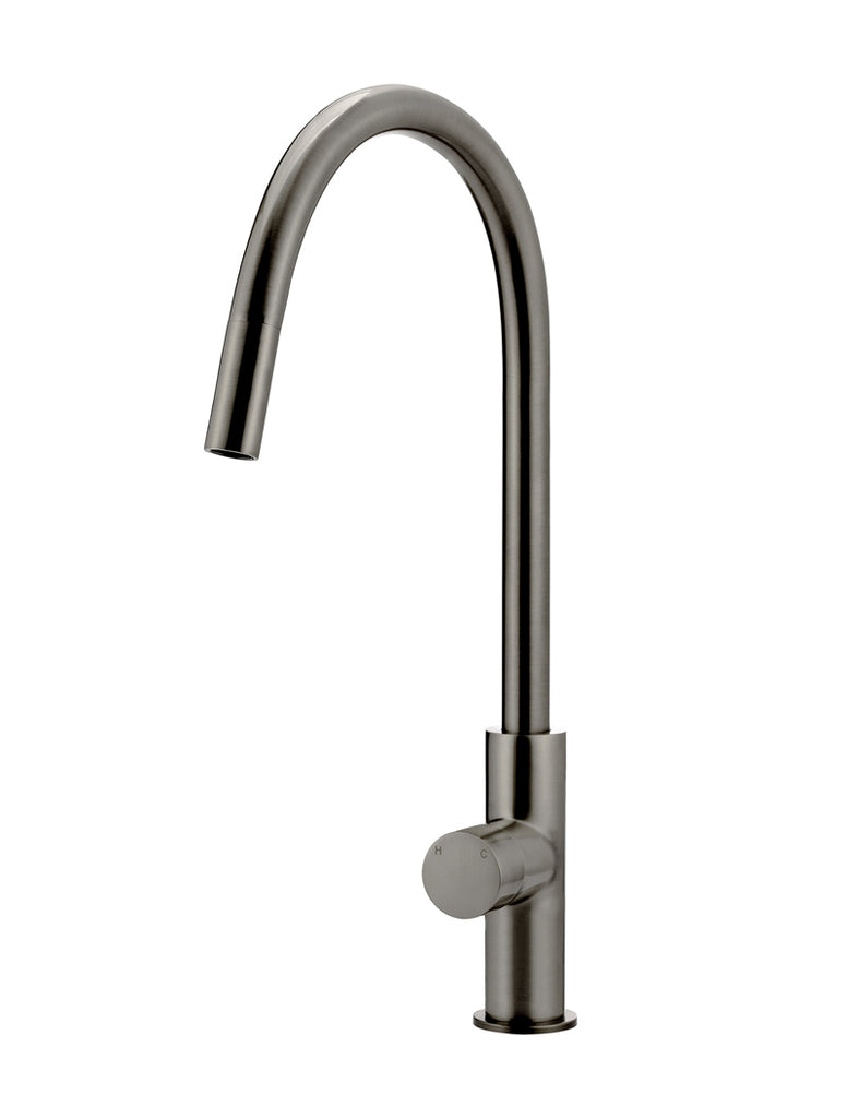 Round Pinless Piccola Pull Out Kitchen Mixer Tap - Default Title ...