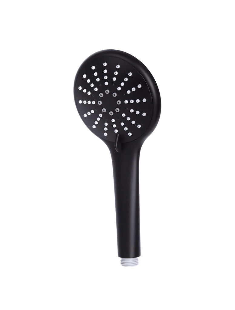 Round Hand Shower Three-Function - Matte Black (MP01H-B) | Meir
